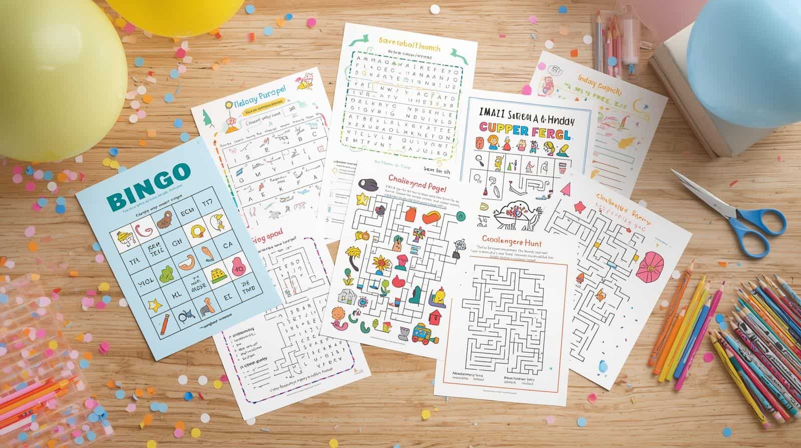 The Ultimate Collection of Kids Printables: Games, Puzzles & Party Fun